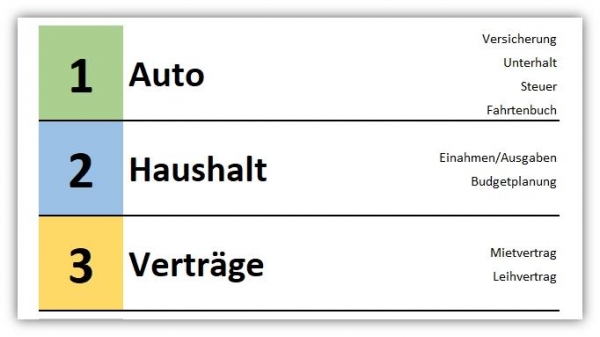 Ordnerregister mit Excel selbst erstellen - Alle-meine-Vorlagen.de