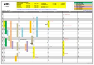 AMV-Jahreskalender 2024 - Alle-meine-Vorlagen.de
