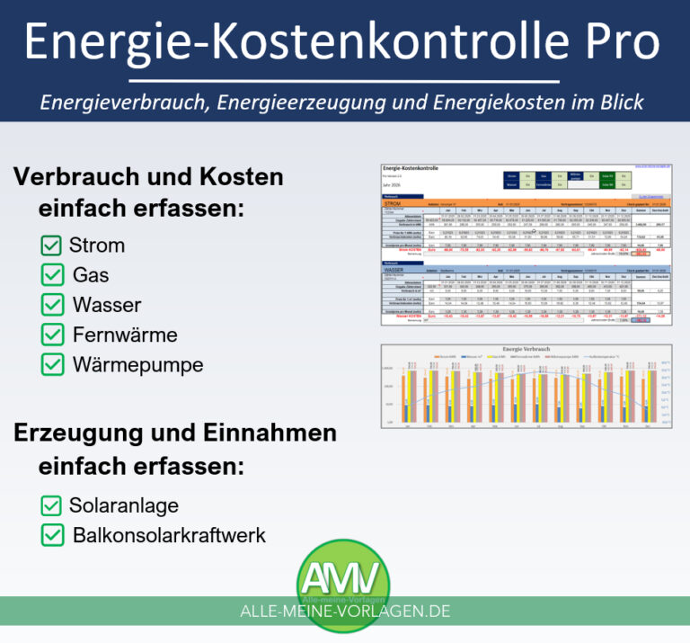 Fortlaufende Protokollvorlage für Excel - Alle-meine-Vorlagen.de